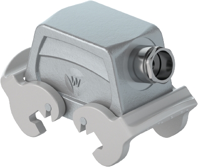 Wieland 10 Pole Side Entry Hood M20 +2 levers | 70.355.1035.0