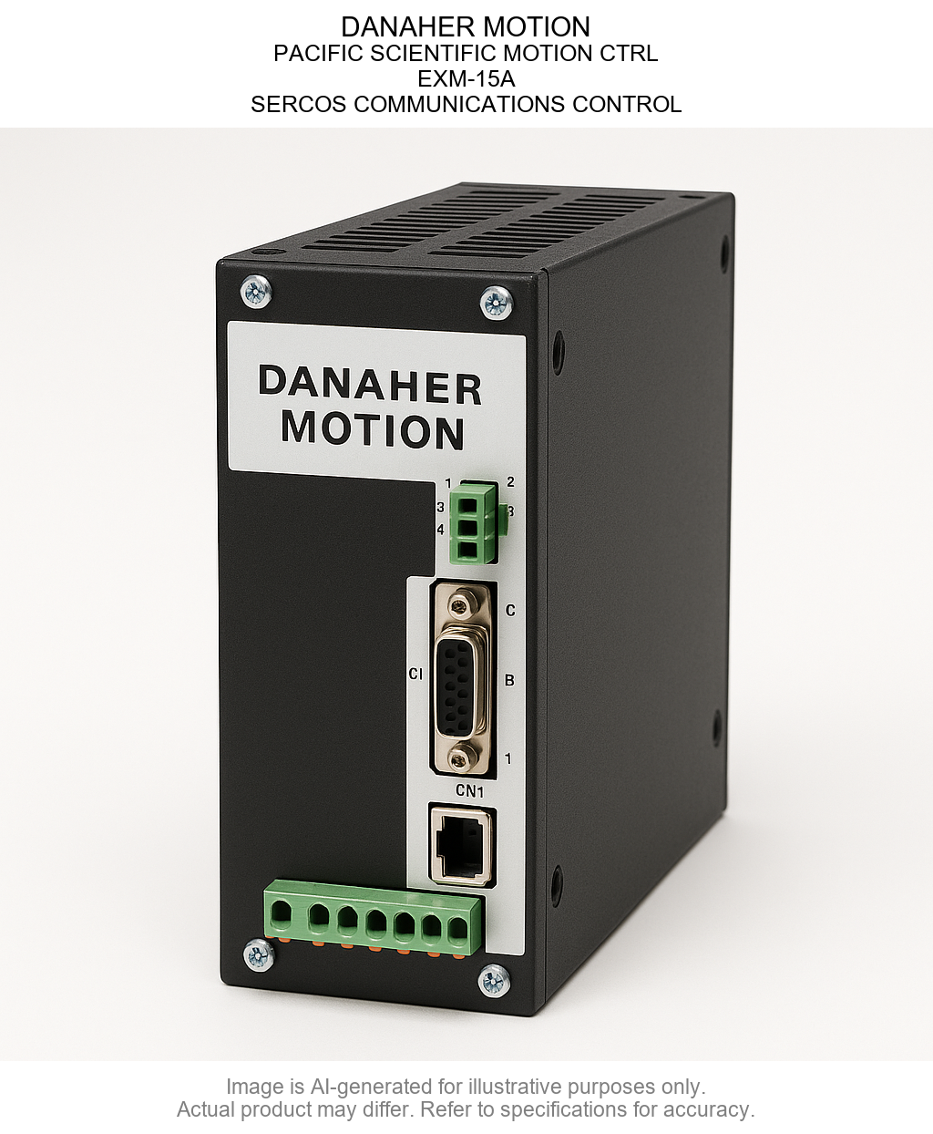 DANAHER MOTION; PACIFIC SCIENTIFIC MOTION CTRL; EXM-15A; SERCOS ...