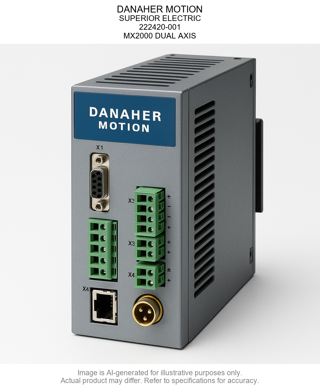 DANAHER MOTION; SUPERIOR ELECTRIC; 222420-001; MX2000 DUAL AXIS