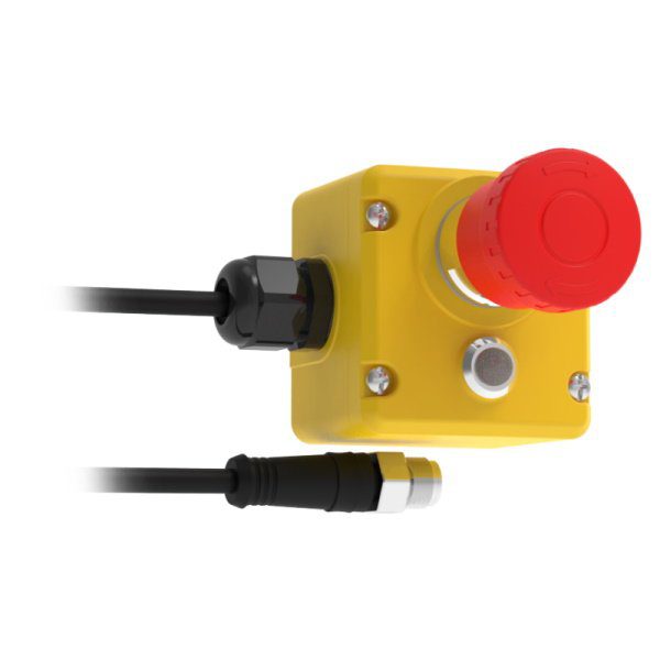 Idem 230300-Z: ES-P(L) Emergency Stop Switch OSSD Outputs M12 8 Pin ...