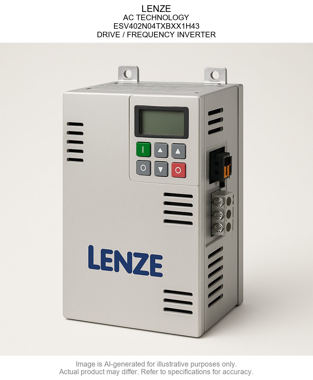 LENZE; AC TECHNOLOGY; ESV402N04TXBXX1H43; DRIVE / FREQUENCY INVERTER