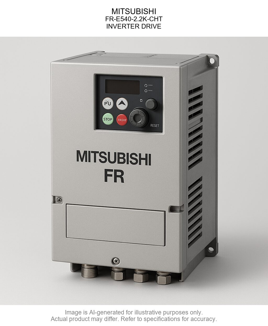MITSUBISHI; FR-E540-2.2K-CHT; INVERTER DRIVE