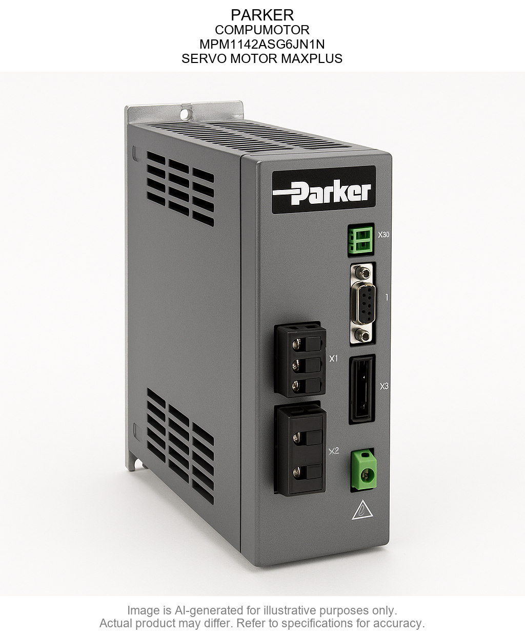 PARKER; COMPUMOTOR; MPM1142ASG6JN1N; SERVO MOTOR MAXPLUS