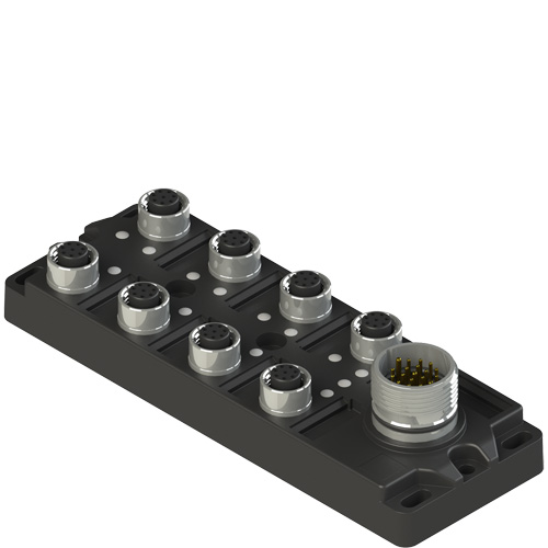 Pizzato BC 2Z8A1A1FTK BC series passive junction box