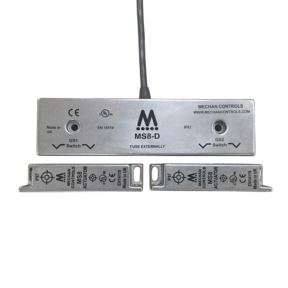 Mechan 358.015: MS8-SS-21-DC-05M-D SWITCH & 2 ACTUATORS