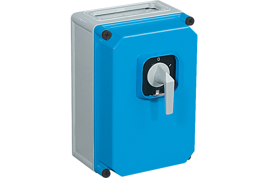 Palazzoli P293053 | CAM SWITCH FOR WALL MOUNTING IN THERMOSETTING CAM-TI FUSE HOLDER 4X100A HD IP65