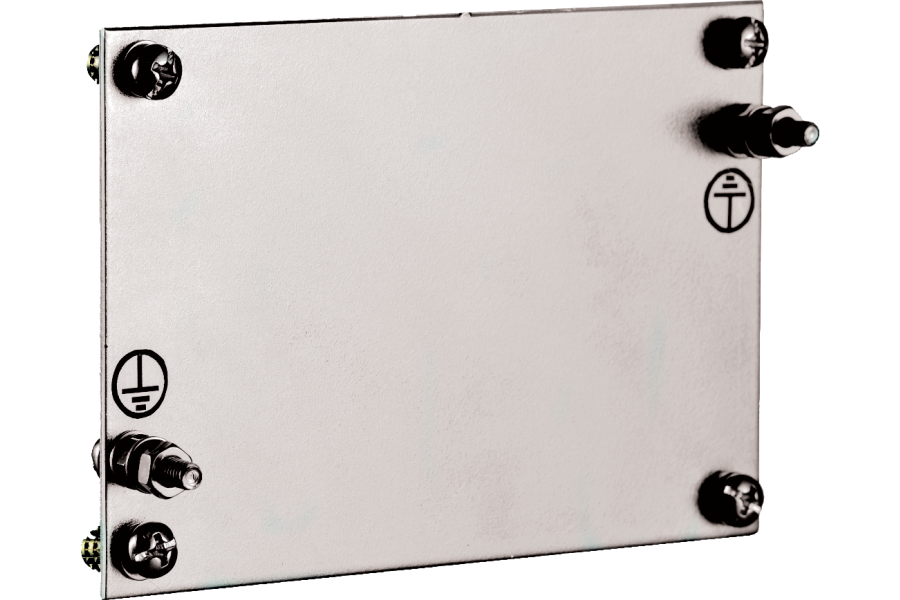 Palazzoli P522012 | UNIBOX BACK PLATE IN GALVANIZED STEEL FOR ENCLOSURE ...