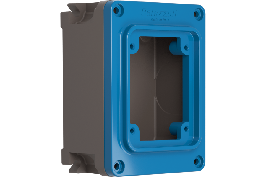 Palazzoli P532102 | TAIS WALL MOUNTED BOX - 1 GANG 63A 100x108 IP66/67 ...