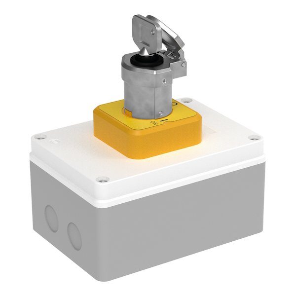 Idem SS-ISB2-63: Isolation Switch Box 63A 4 Pole Stainless Steel Barrel Hou