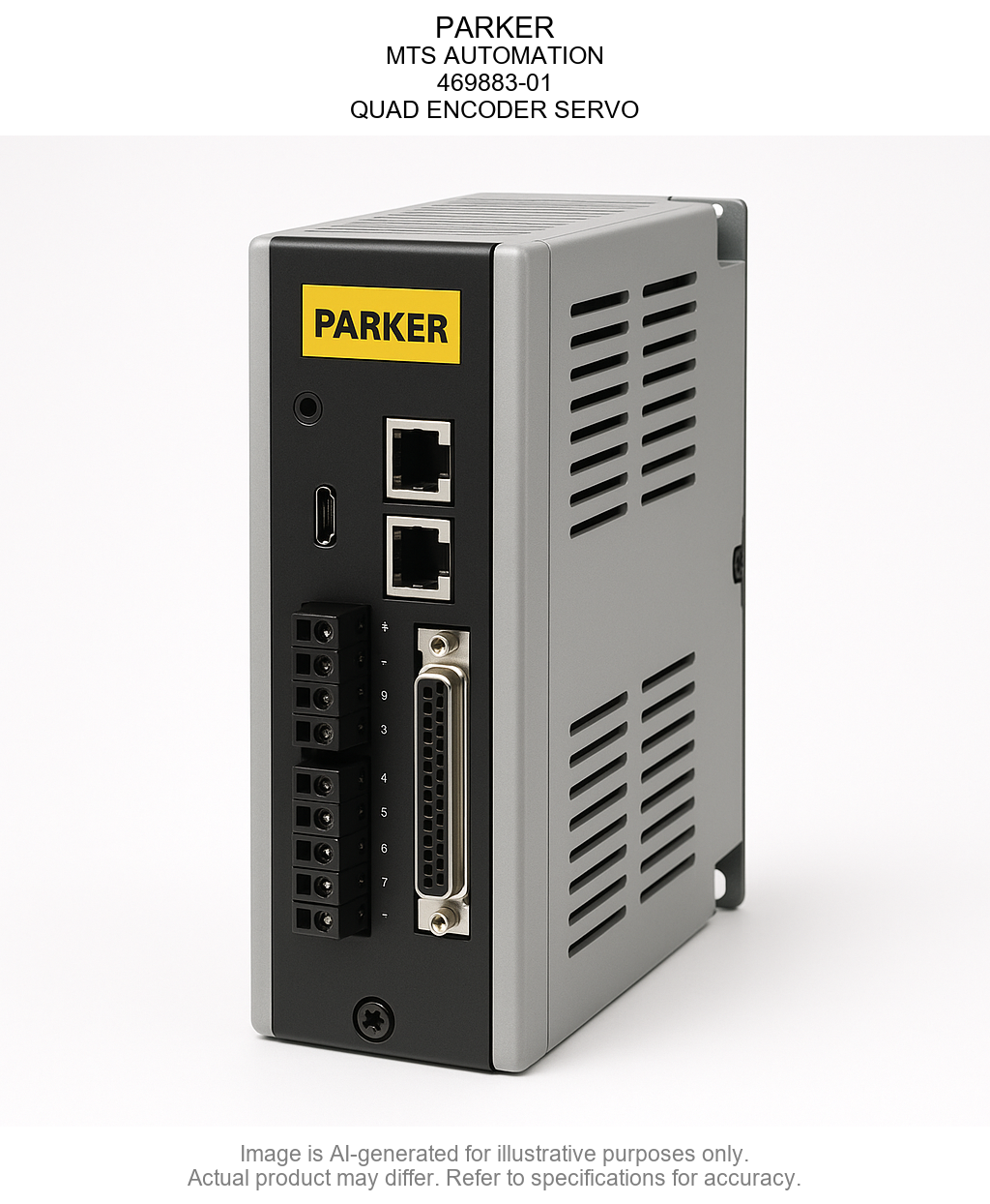 PARKER; MTS AUTOMATION; 469883-01; QUAD ENCODER SERVO
