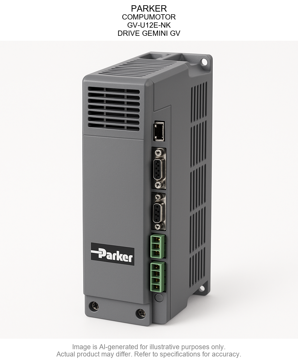 PARKER; COMPUMOTOR; GV-U12E-NK; DRIVE GEMINI GV