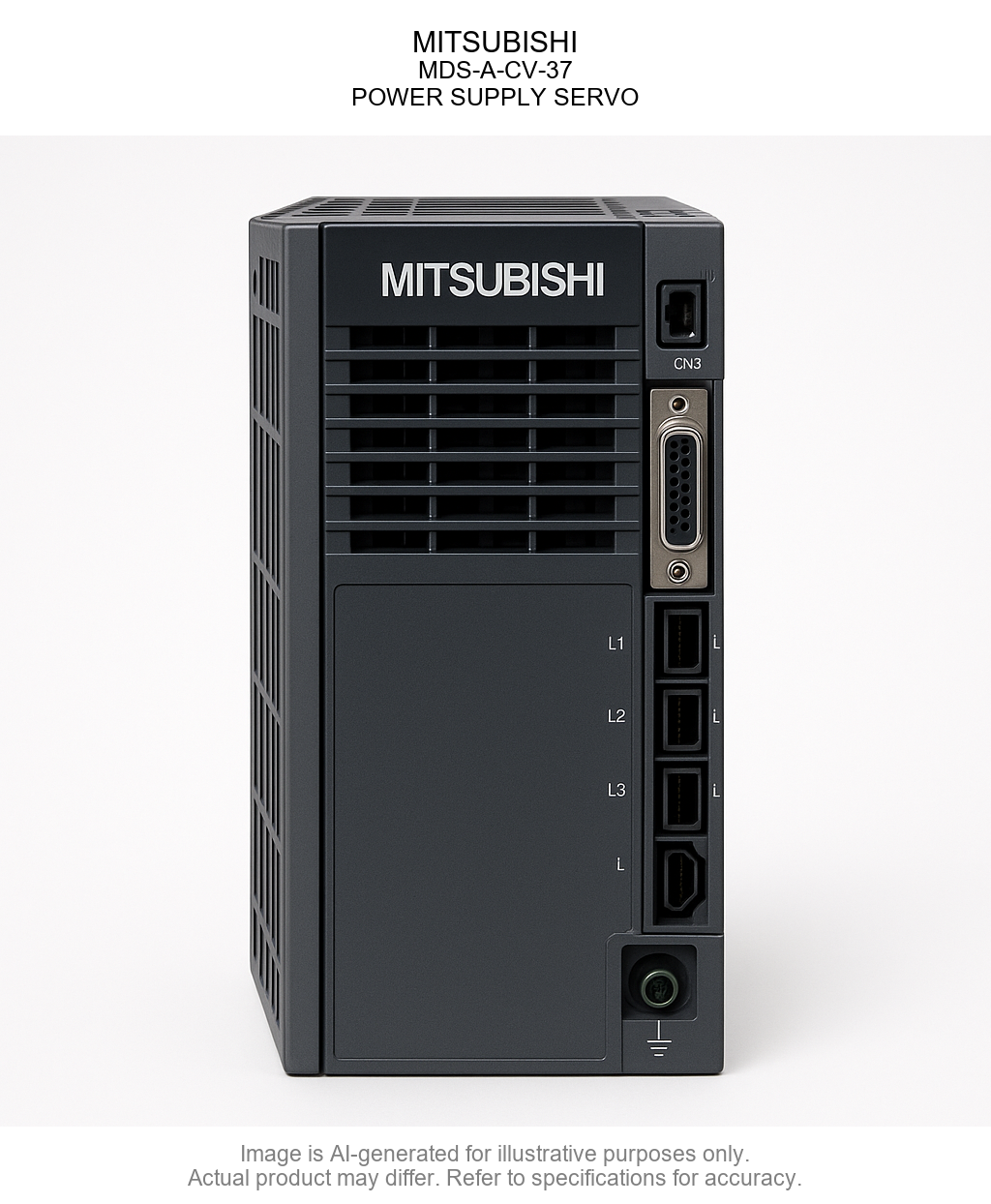 MITSUBISHI; MDS-A-CV-37; POWER SUPPLY SERVO