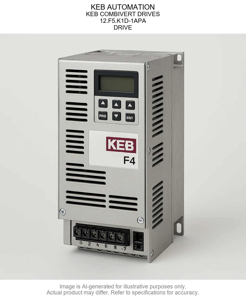 KEB AUTOMATION; KEB COMBIVERT DRIVES; 12.F5.K1D-1APA; DRIVE
