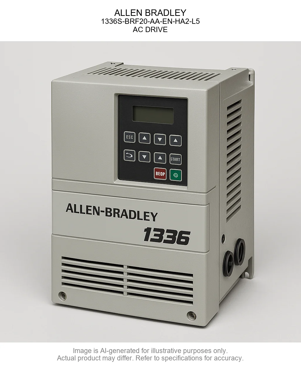 ALLEN BRADLEY; 1336S-BRF20-AA-EN-HA2-L5; AC DRIVE