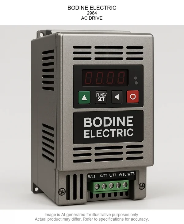 BODINE ELECTRIC; 2984; AC DRIVE