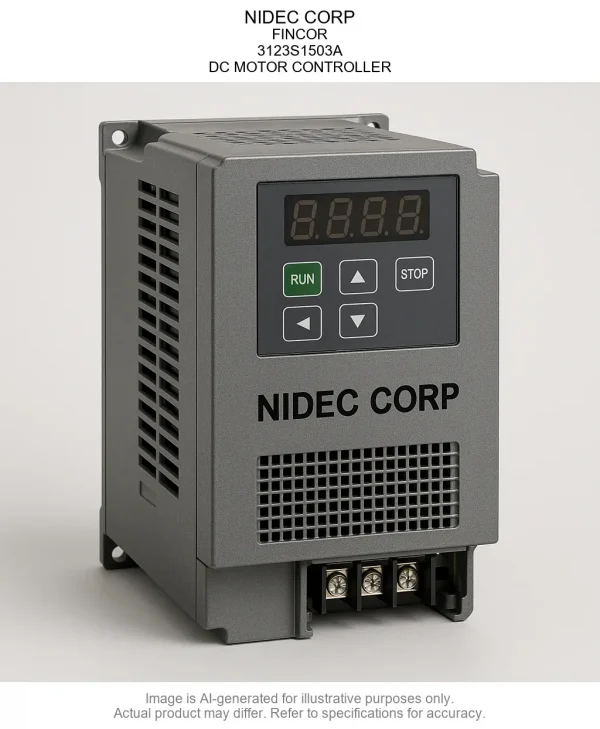 NIDEC CORP; FINCOR; 3123S1503A; DC MOTOR CONTROLLER