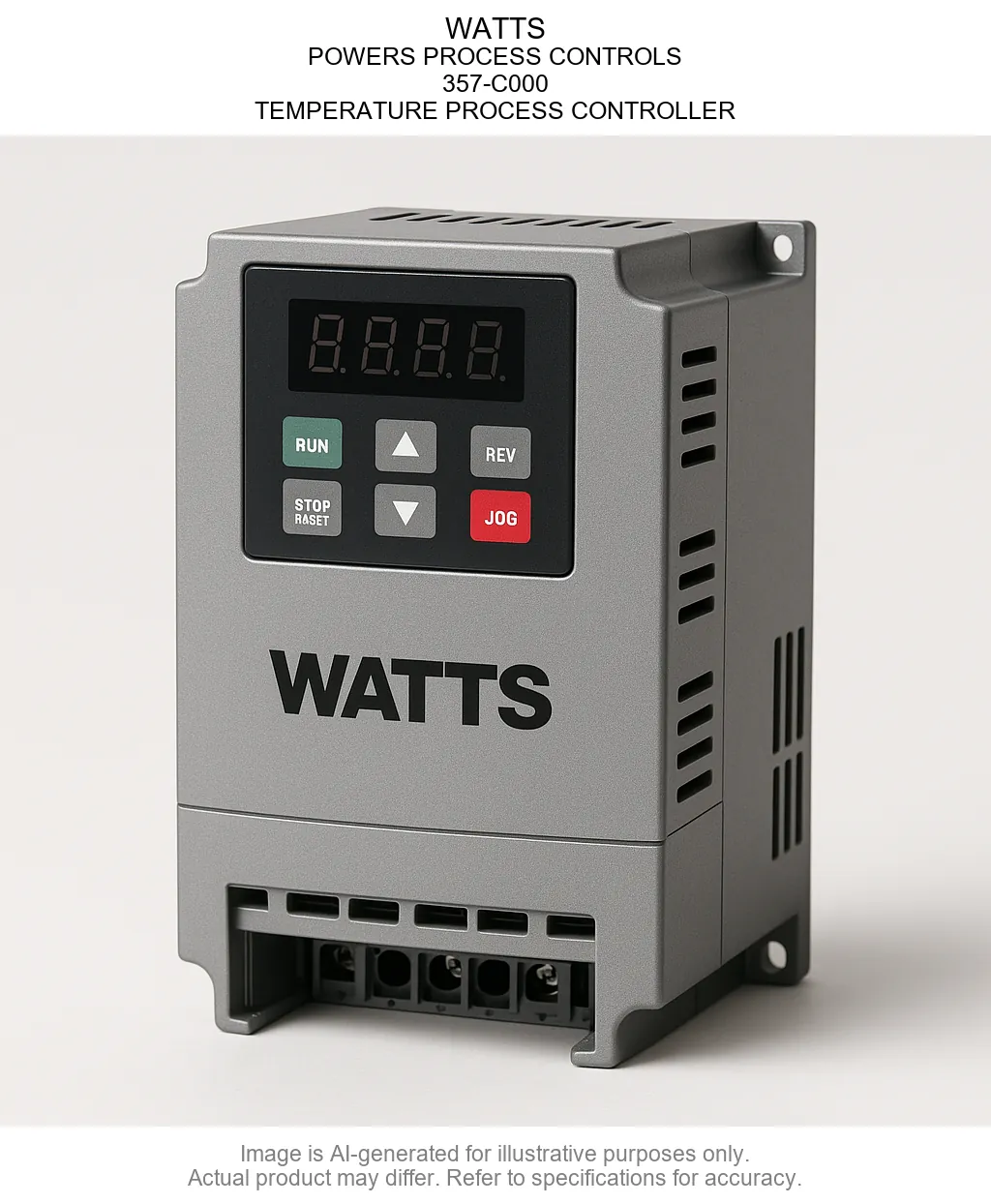 WATTS; POWERS PROCESS CONTROLS; 357-C000; TEMPERATURE PROCESS CONTROLLER