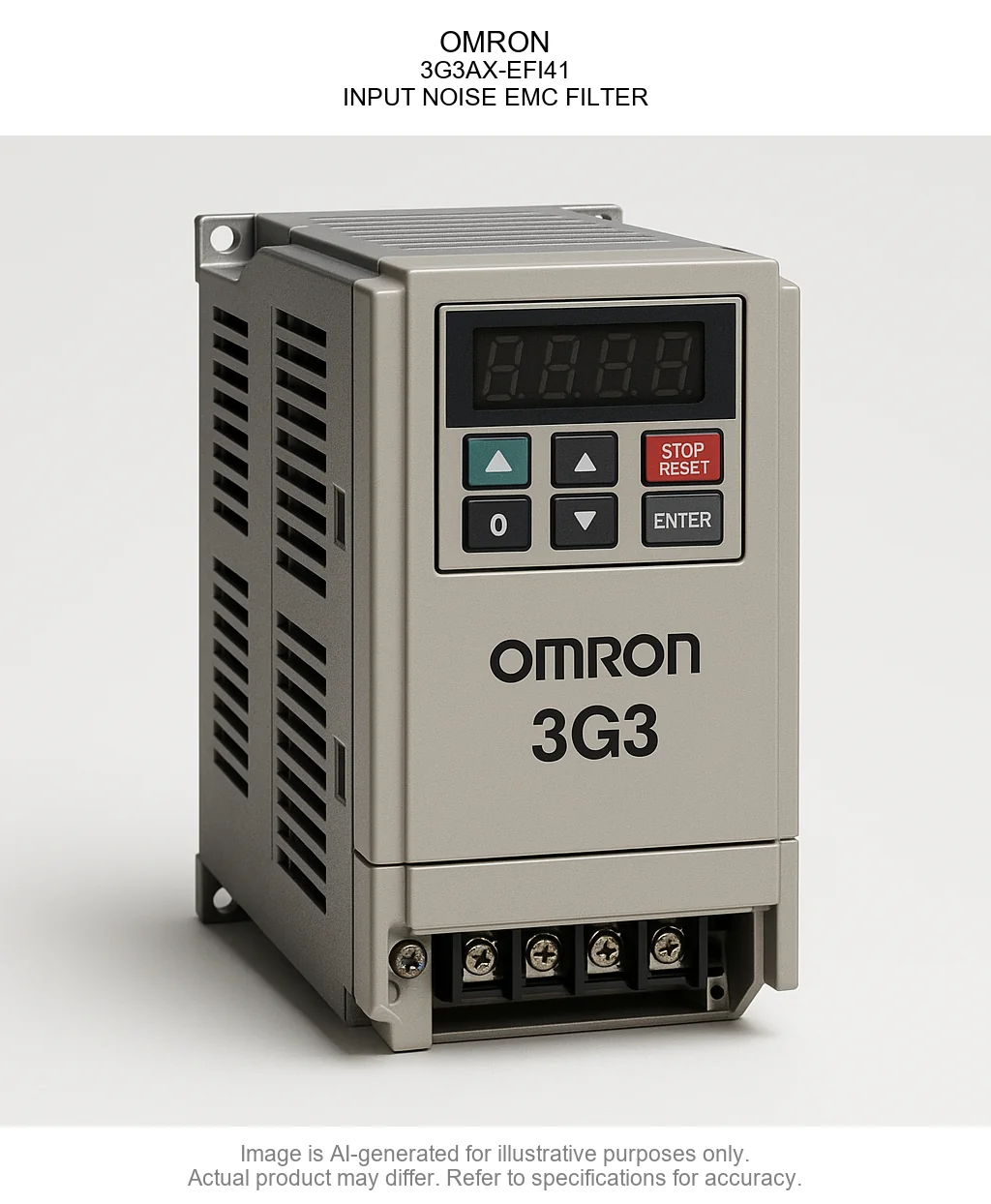 OMRON; 3G3AX-EFI41; INPUT NOISE EMC FILTER
