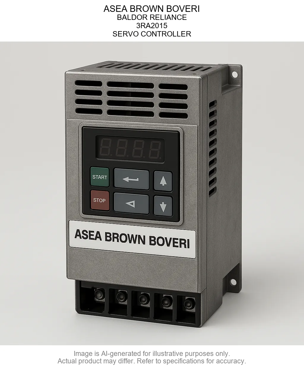 ASEA BROWN BOVERI; BALDOR RELIANCE; 3RA2015; SERVO CONTROLLER