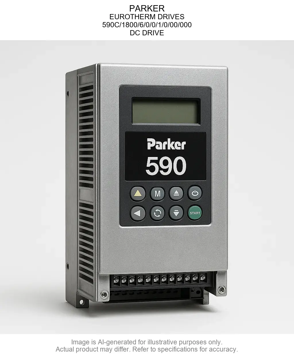 PARKER; EUROTHERM DRIVES; 590C/1800/6/0/0/1/0/00/000; DC DRIVE
