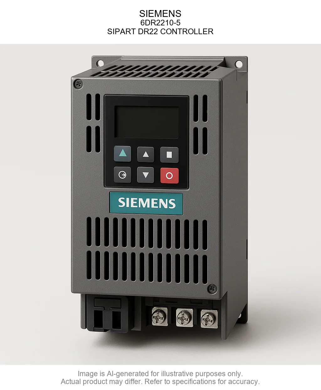 SIEMENS; 6DR2210-5; SIPART DR22 CONTROLLER