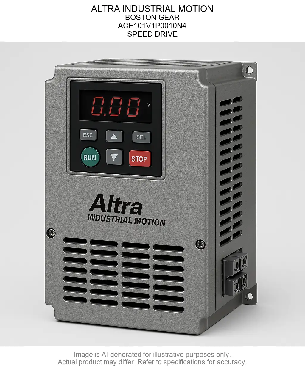 ALTRA INDUSTRIAL MOTION; BOSTON GEAR; ACE101V1P0010N4; SPEED DRIVE