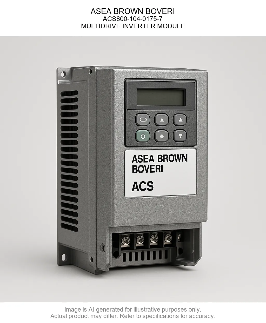 ASEA BROWN BOVERI; ACS800-104-0175-7; MULTIDRIVE INVERTER MODULE