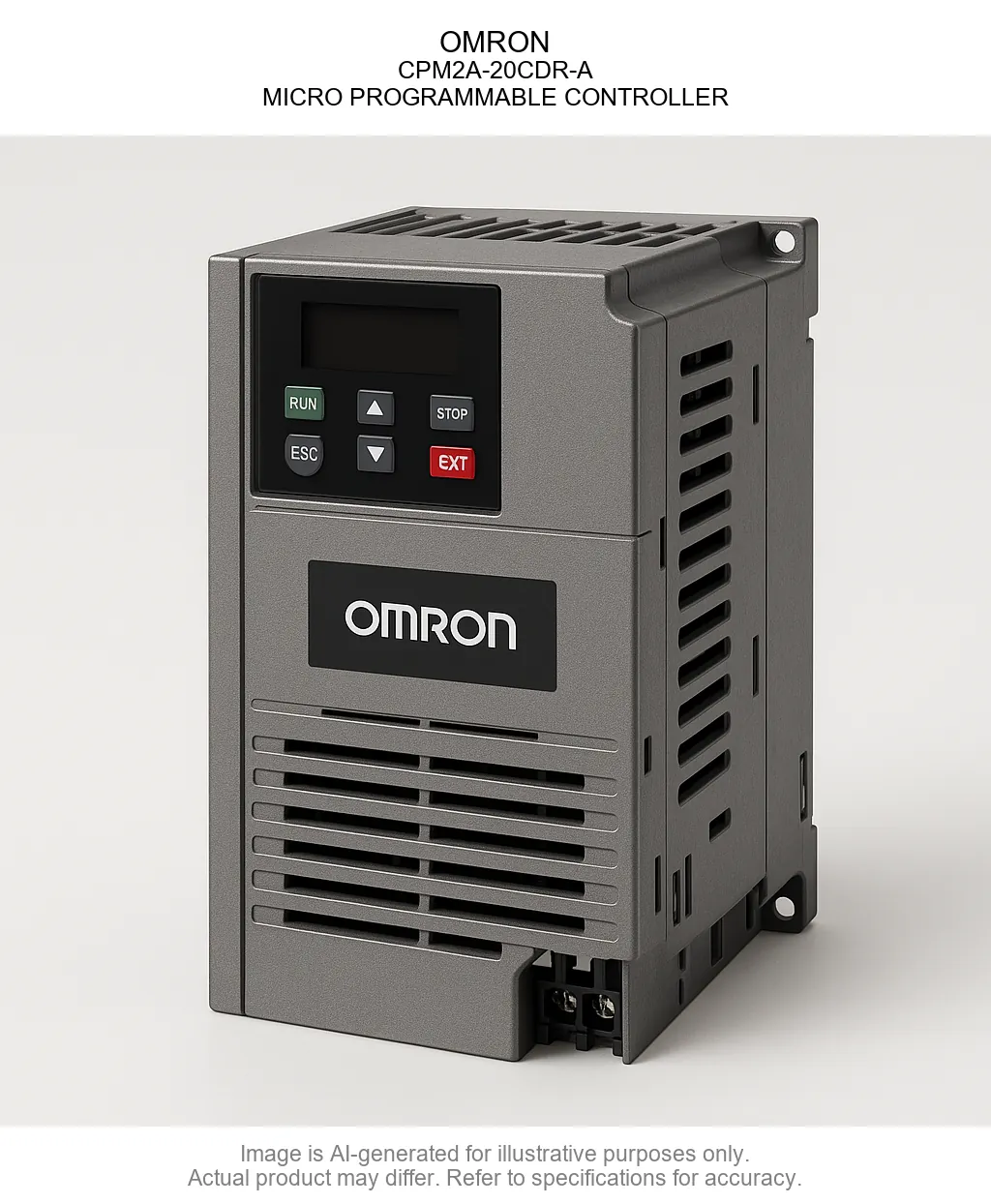 OMRON; CPM2A-20CDR-A; MICRO PROGRAMMABLE CONTROLLER
