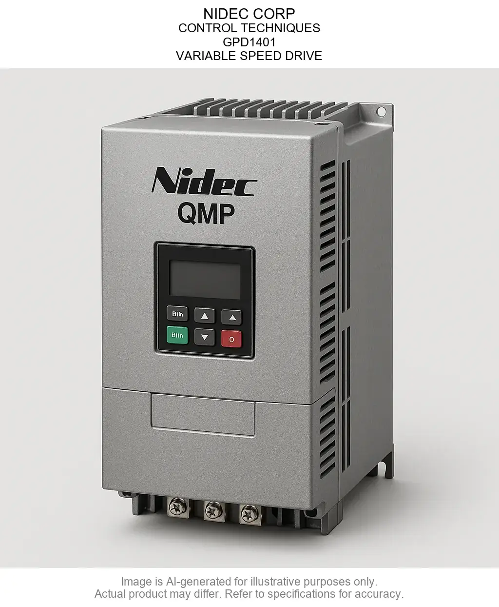 NIDEC CORP; CONTROL TECHNIQUES; GPD1401; VARIABLE SPEED DRIVE