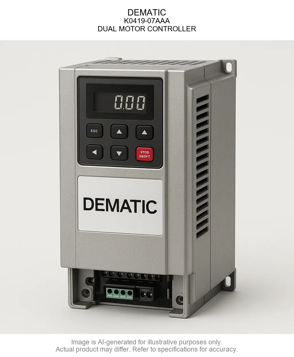 DEMATIC; K0419-07AAA; DUAL MOTOR CONTROLLER