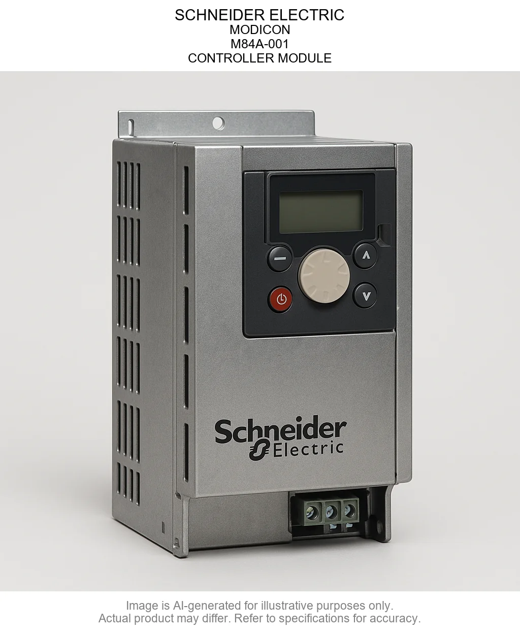 SCHNEIDER ELECTRIC; MODICON; M84A-001; CONTROLLER MODULE