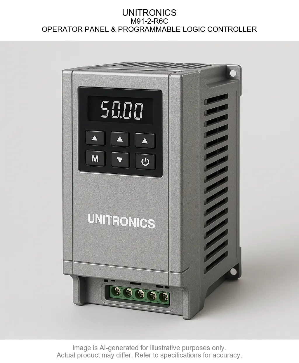 UNITRONICS; M91-2-R6C; OPERATOR PANEL & PROGRAMMABLE LOGIC CONTROLLER