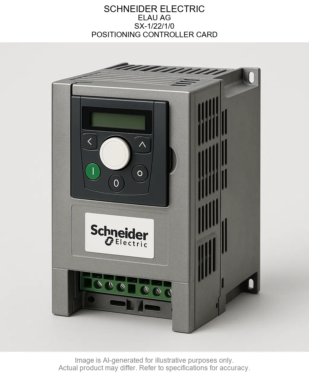 SCHNEIDER ELECTRIC; ELAU AG; SX-1/22/1/0; POSITIONING CONTROLLER CARD