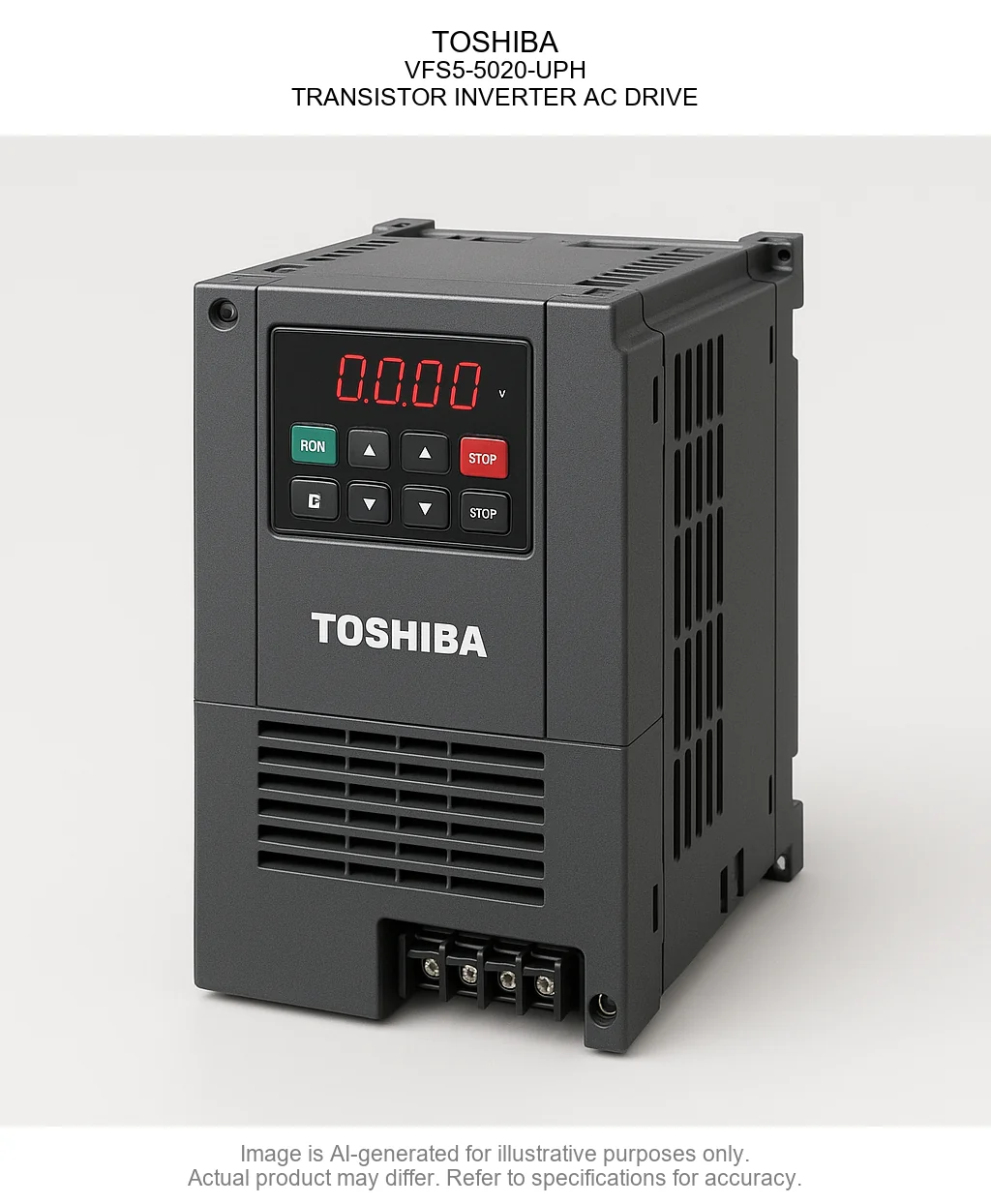 TOSHIBA; VFS5-5020-UPH; TRANSISTOR INVERTER AC DRIVE