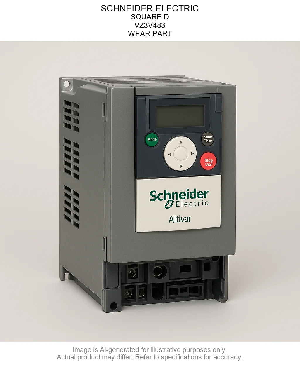 SCHNEIDER ELECTRIC; SQUARE D; VZ3V483; WEAR PART